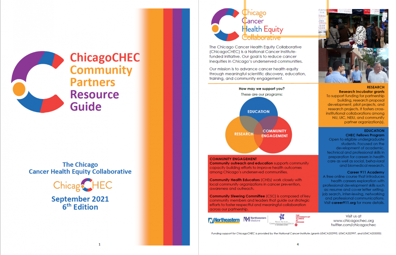 Community Partners Resource Guide - ChicagoCHEC